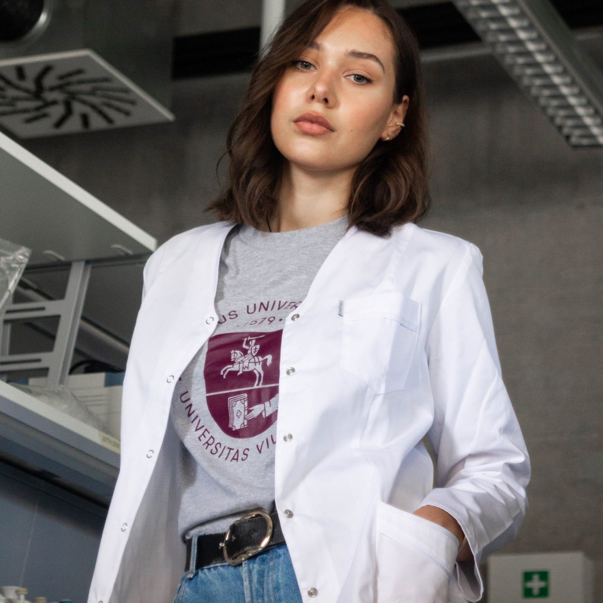 Medicininis/laboratorinis chalatas – VU Atributika